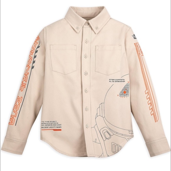 Disney | Shirts & Tops | Disney Parks Buzz Lightyear Shacket For ...